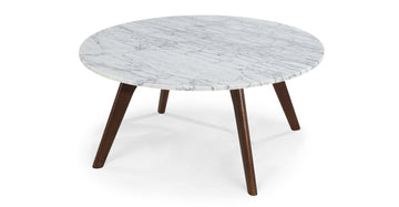 Riley Marble 20" Round Side Table