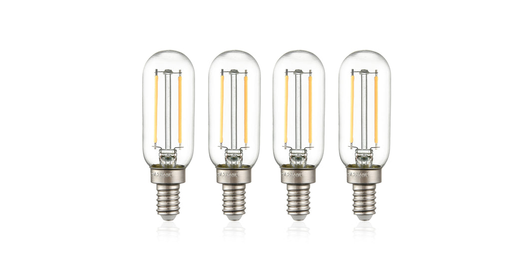 Holland ST21 Amber LED Vintage Filament Light Bulb